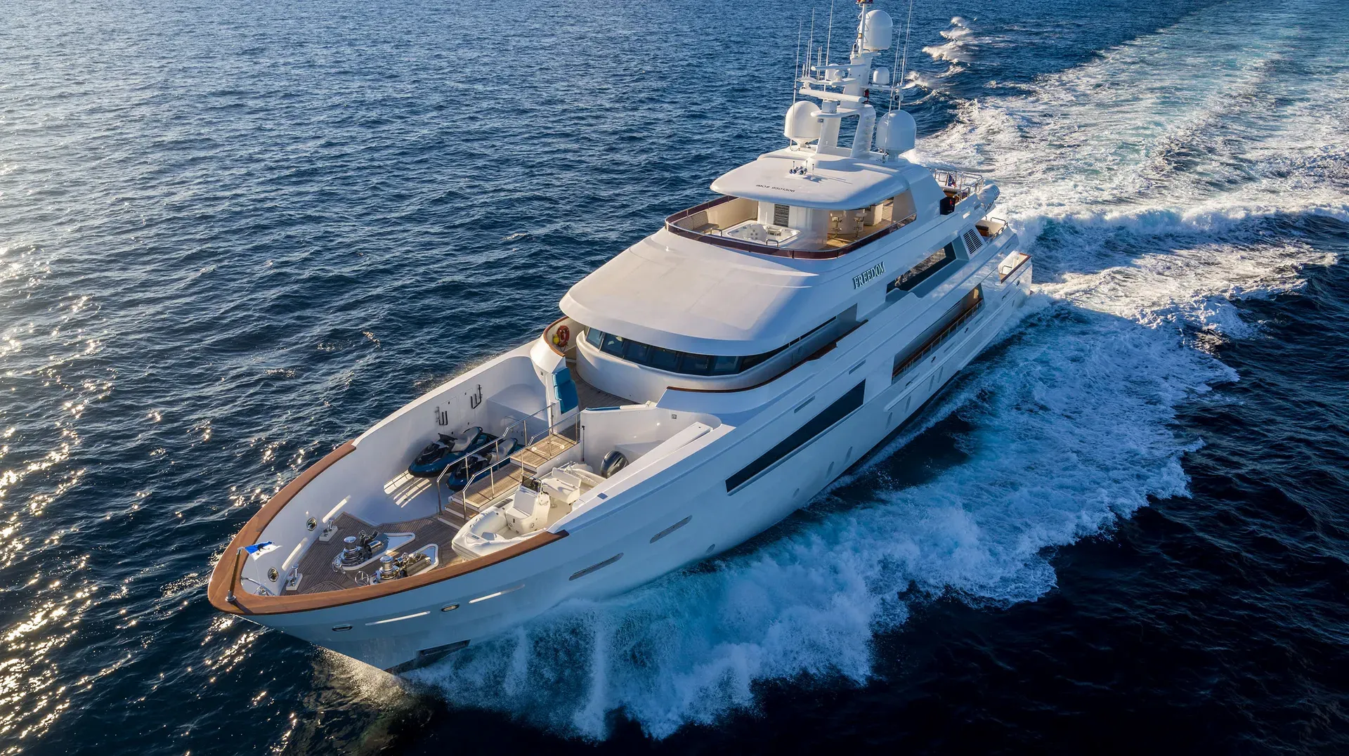 46m Northern Marine motor yacht Freedom sold